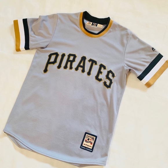 Majestic | Shirts | Majestic Retro Pittsburgh Pirates Cooperstown ...